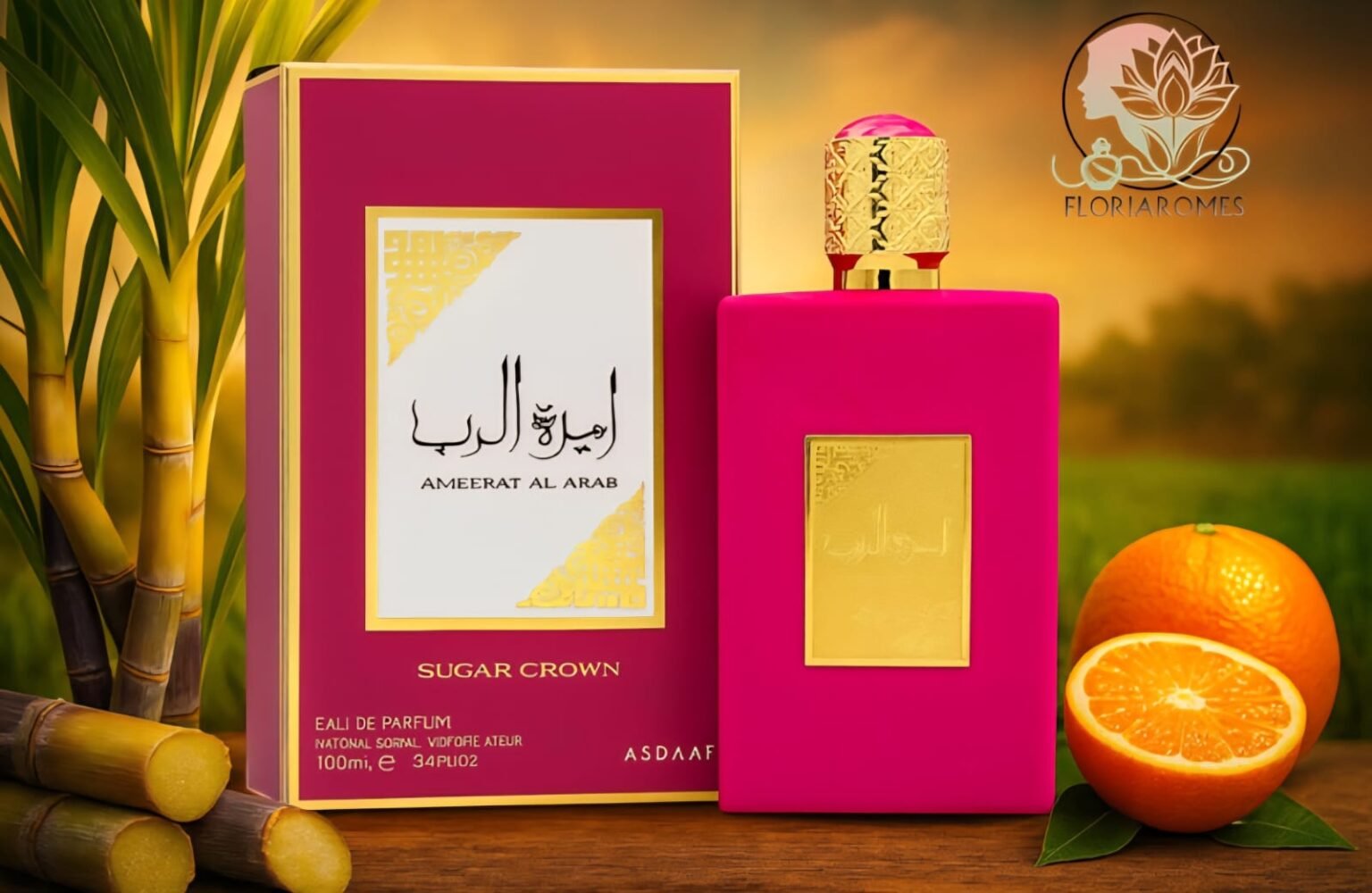 Ameerat Al Arab Sugar Crown de Asdaaf - FloriAromes - Perfumes Árabes